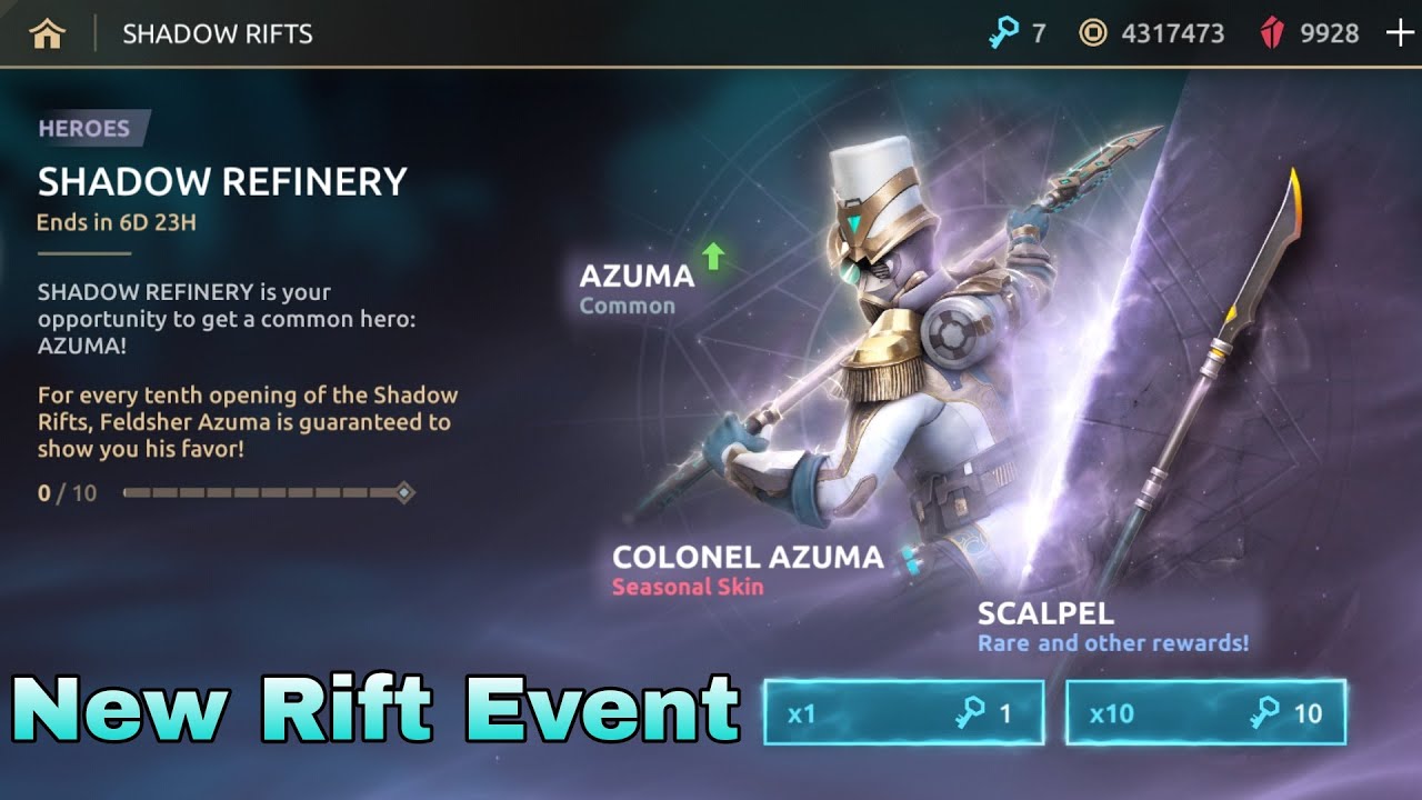 Shadow Refinery New Rift Event - Shadow Fight Arena - YouTube