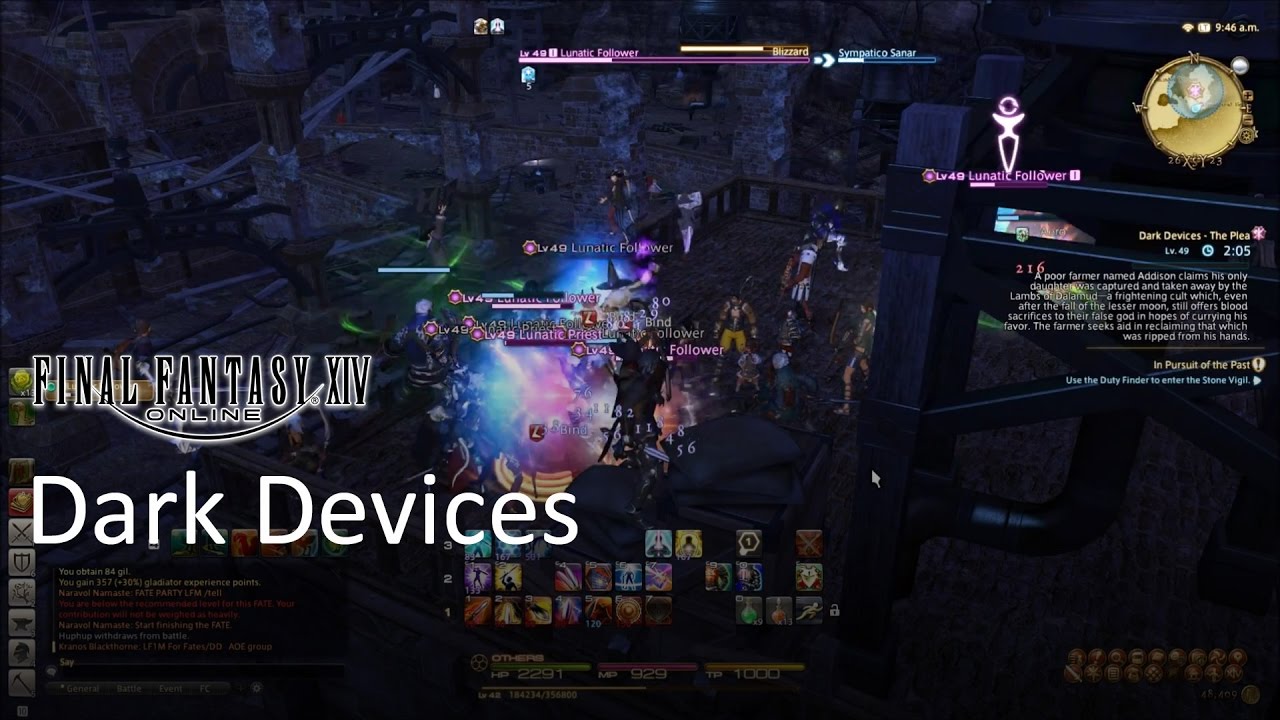 Final Fantasy XIV - Dark Devices - YouTube