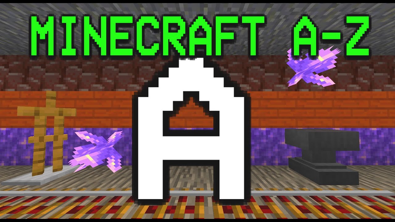 Finding Everything in Minecraft A-Z (The Letter A) - YouTube