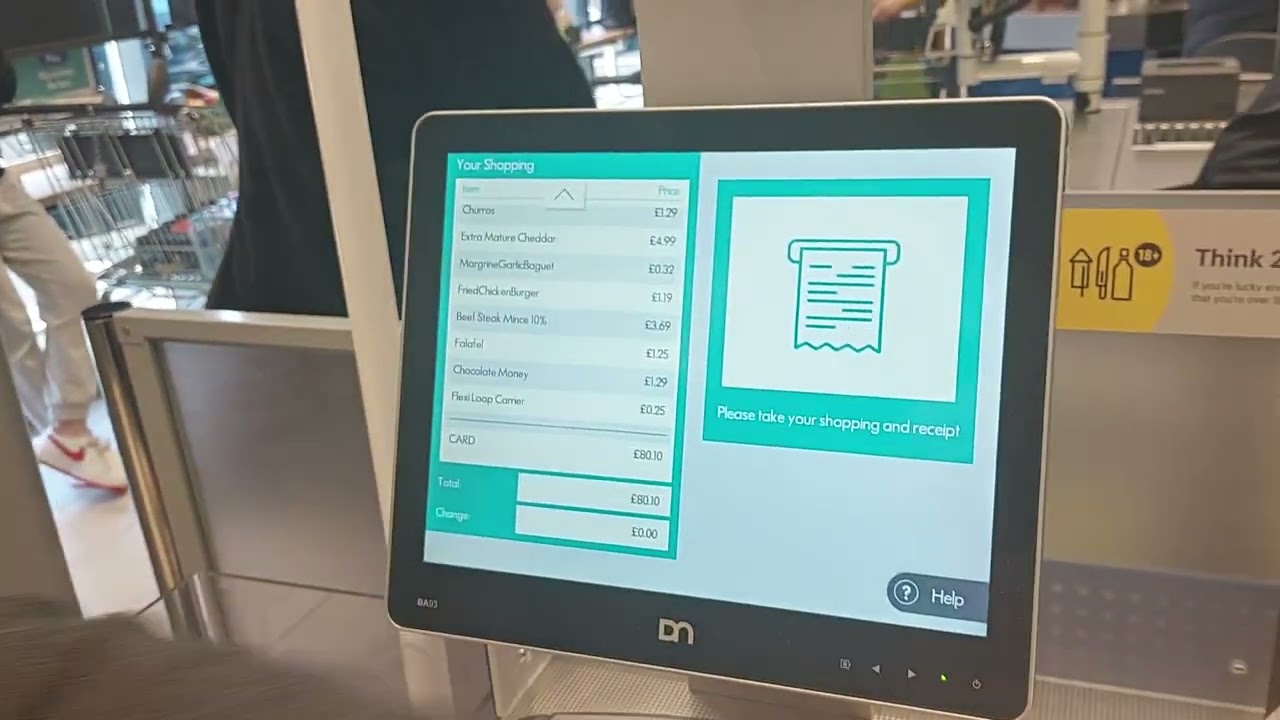Brand New Diebold Nixdorf Self Checkout Machine @ Lidl - Ashford ...