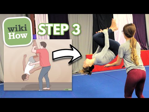Trying Gymnastics Tutorials from WikiHow - YouTube