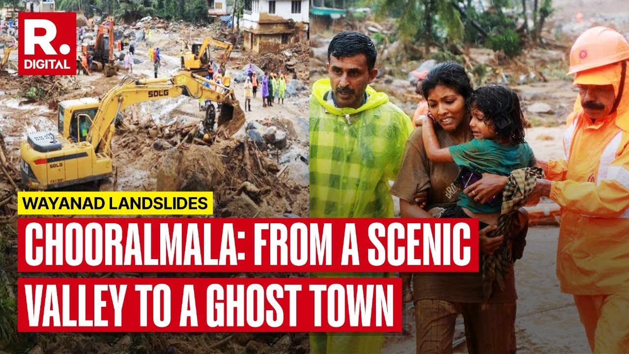 How Giant Boulders Have Crushed People in Chooralmala | Wayanad ...