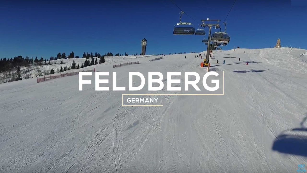 Skigebiet Feldberg/Schwarzwald: Perfekter Wintertag - YouTube