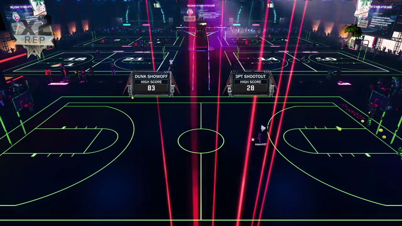 Nba 2k17 my park after dark future - YouTube