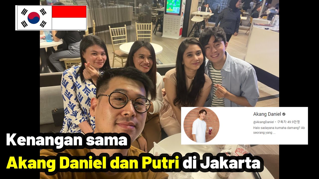 Simpan Kenangan di Jakarta sama Akang Daniel sama Putri #kangdaniel - YouTube