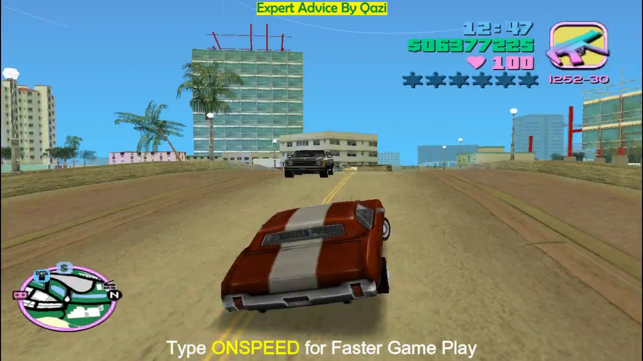 GTA Vice City Cheat Codes |Faster Clock, Faster Game & Slower Game ...