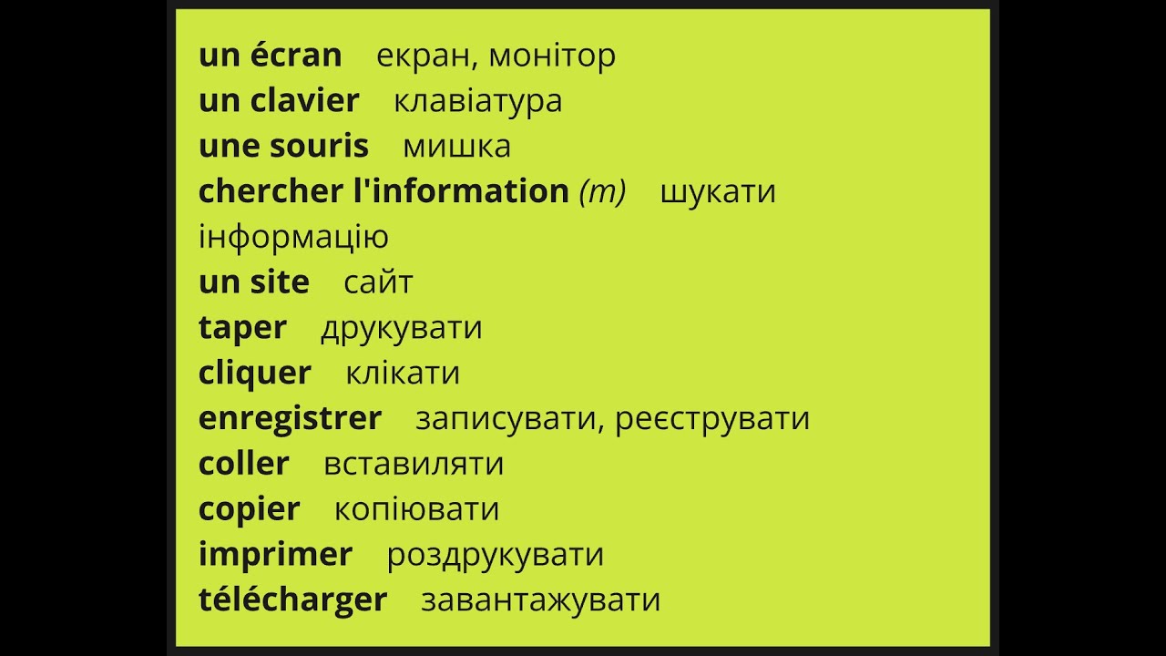 Vocabulaire (5) Module 2 - Adosphère 1 - YouTube