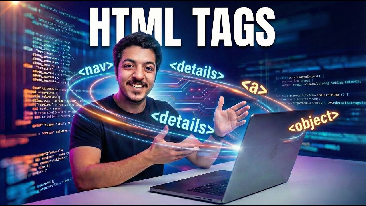 Master HTML Tags: details, nav, a & object (Beginner to Pro!) - YouTube