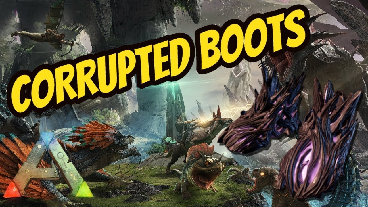 COMO TER as CORRUPTED BOOTS no ARK! ARK TUTORIAL [PT] - YouTube