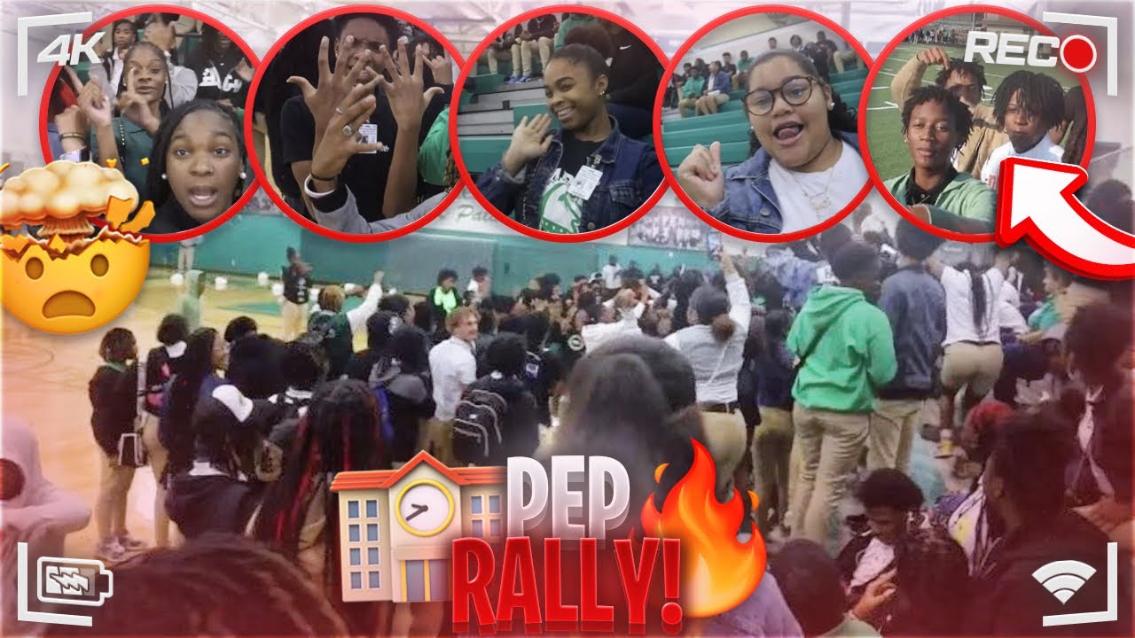 BACK TO SCHOOL PEP RALLY! PT.2 **MUST WATCH** - YouTube