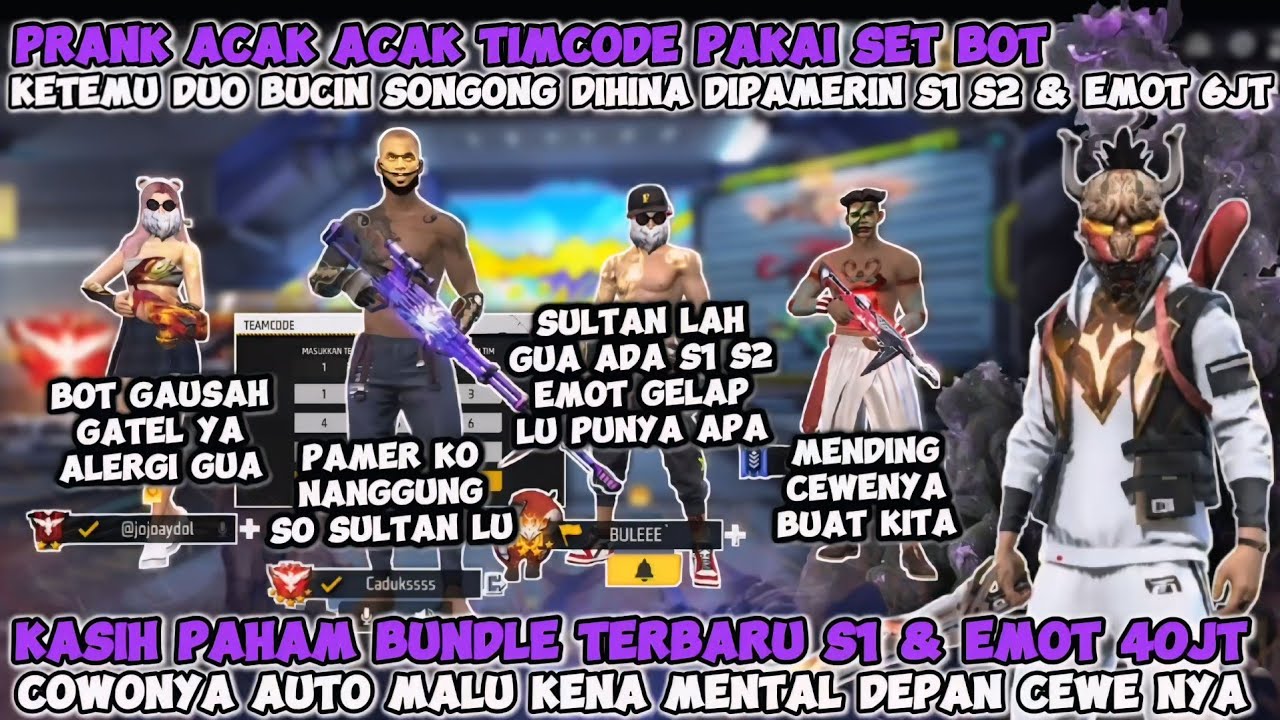 ACAK ACAK TIMCODE KETEMU DUO BUCIN SONGONG COWO NYA SO KEREN DEPAN CEWE ...