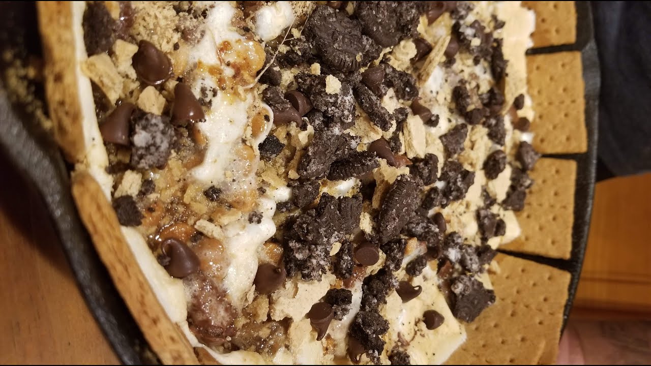 The ultimate smoked smores dip! - YouTube
