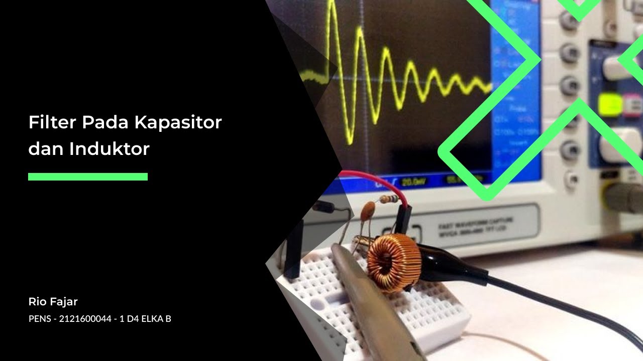 Filter pada Kapasitor dan Induktor - YouTube