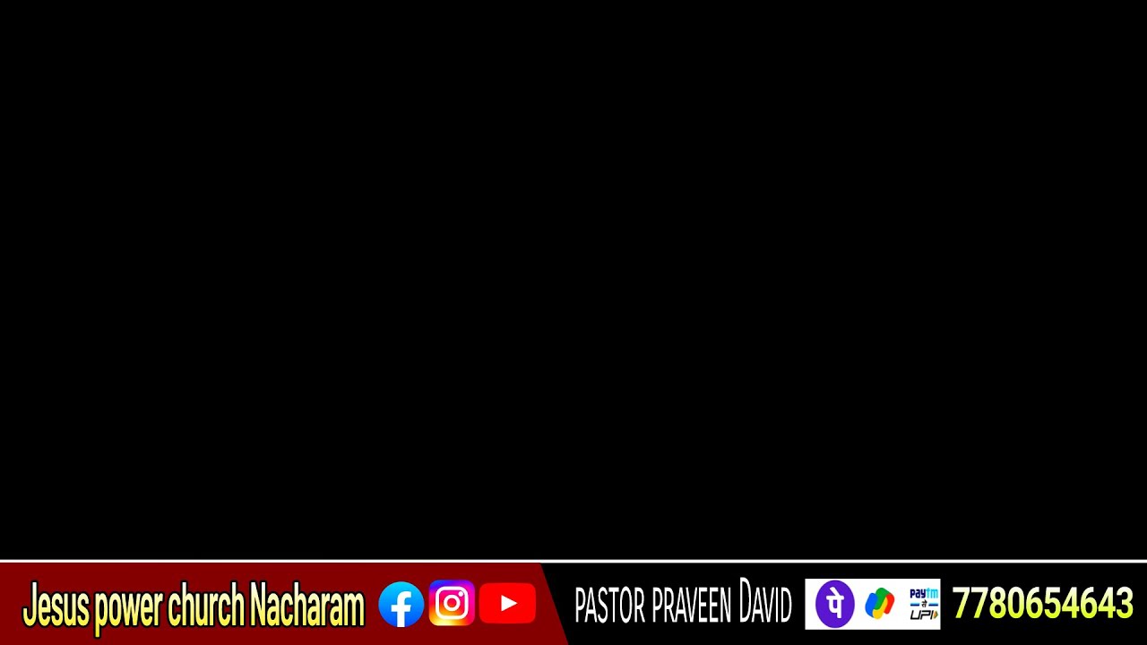 Live streaming of Jesus power Church Nacharam🔥 - YouTube