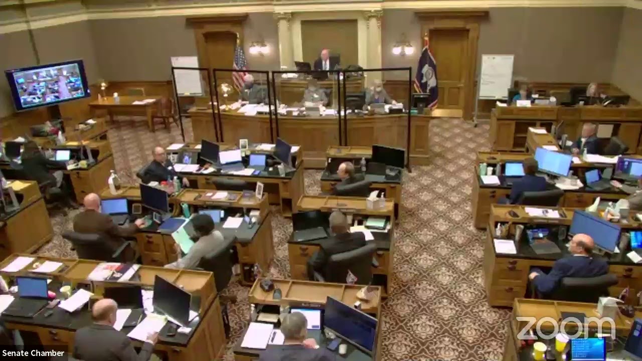 Senate Floor Session - Day 21, March 18, 2021 - AM - YouTube