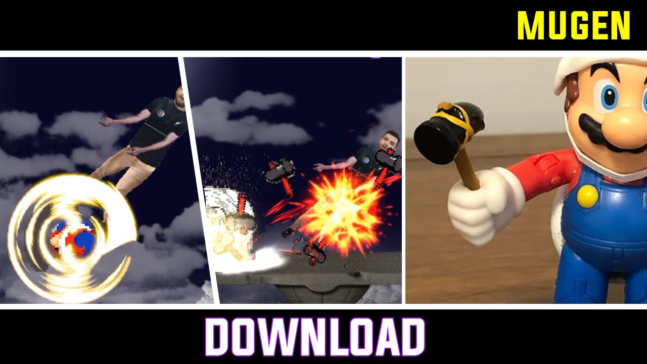 Hammer Mario JUS By ElHuesos Locos | MUGEN JUS CHAR (link direto) - YouTube