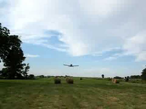 Airplane Flour Bomb Drop - YouTube