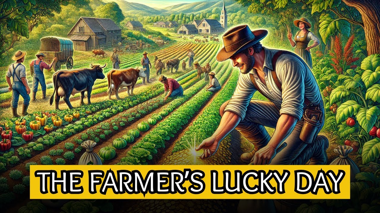 The Farmer’s Lucky Day | Learn English Through Stories for Beginners ...