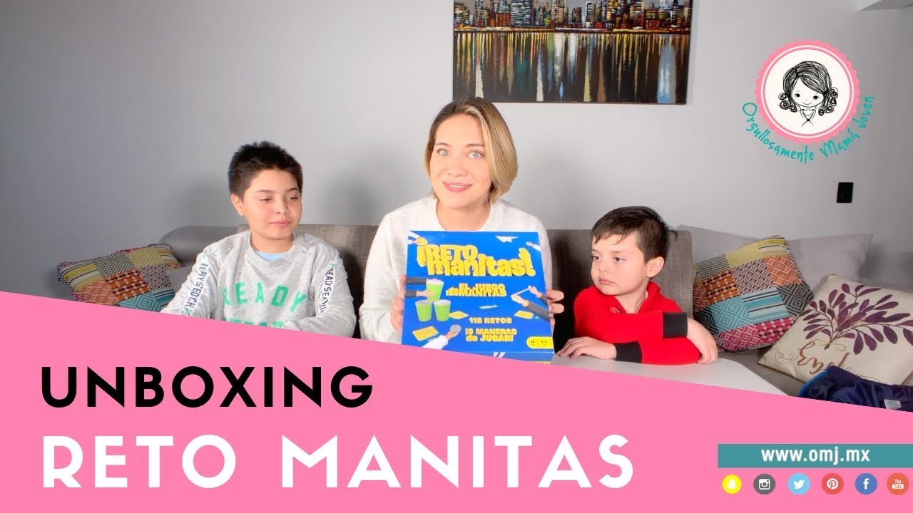 Unboxing RETO MANITAS de Mattel Games - YouTube