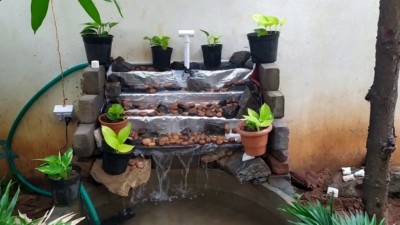 DIY Waterfall for kids - YouTube