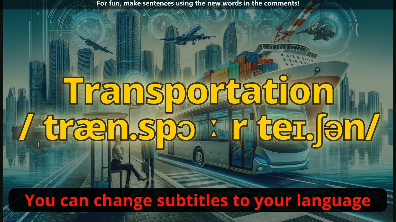 Transportation meaning with 5 examples - YouTube