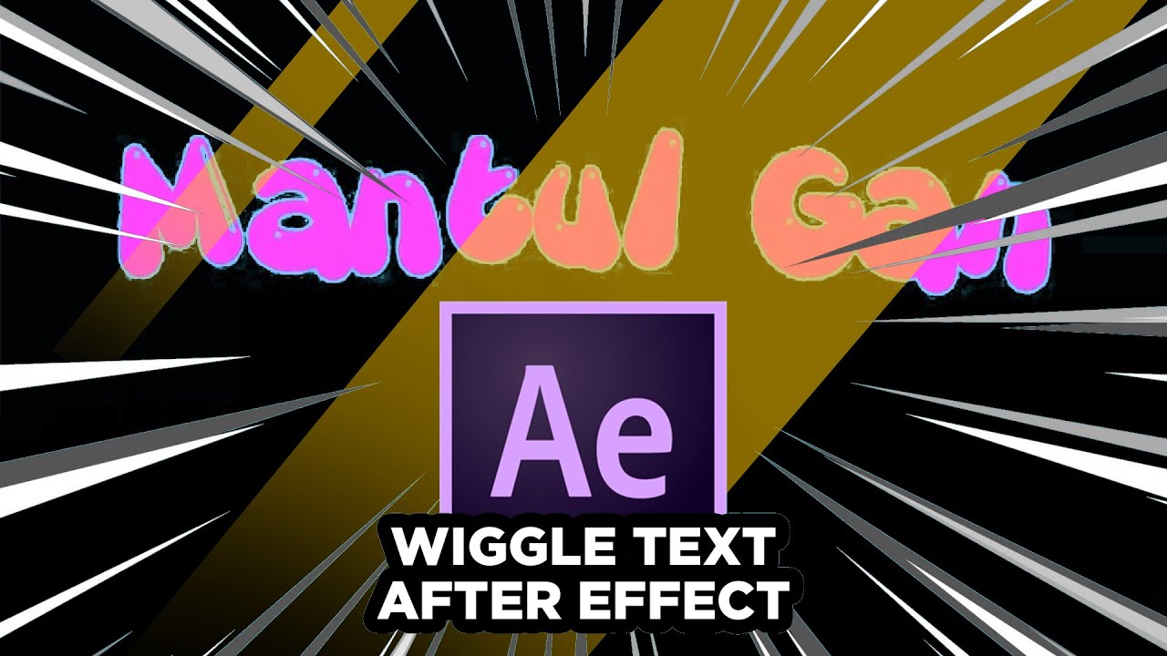 #TrueTorial - Wiggle Text di After Effect - YouTube