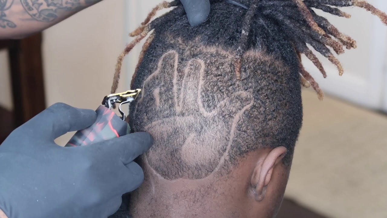 Hand Hair Design (Freestyle) - YouTube