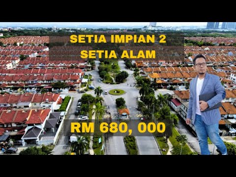AFFORDABLE SETIA ALAM HOME FOR SALE | 2-STOREY TERRACE HOUSE | OPEN ...