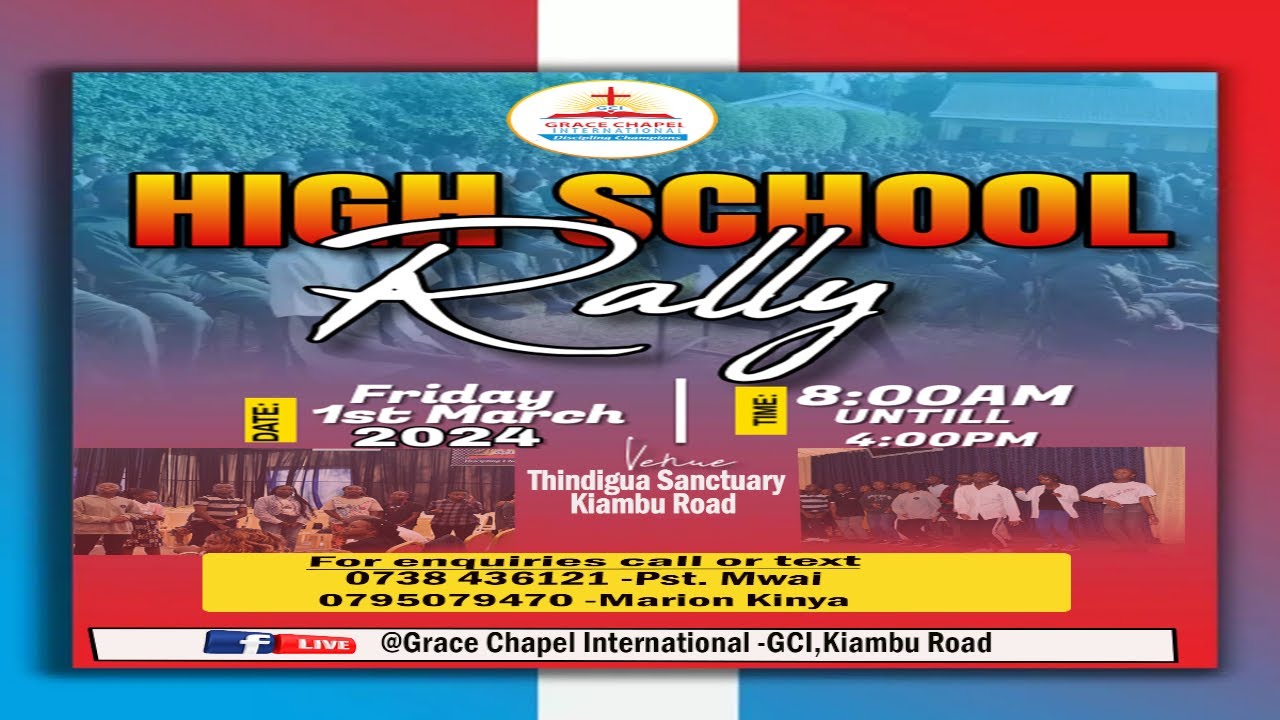 HIGHSCHOOL RALLY || SESSION THREE || - YouTube