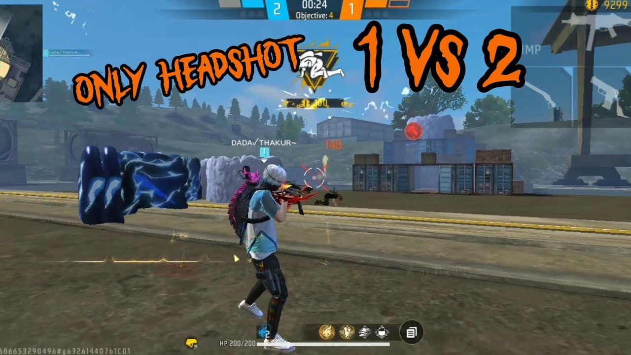 "Headshot Machine in 1v2 😤🎯 | Free Fire Clutch"#FreeFire #HeadshotOnly ...