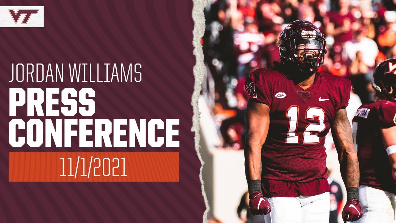 FB: Week 10 Press Conference (Jordan Williams) - YouTube