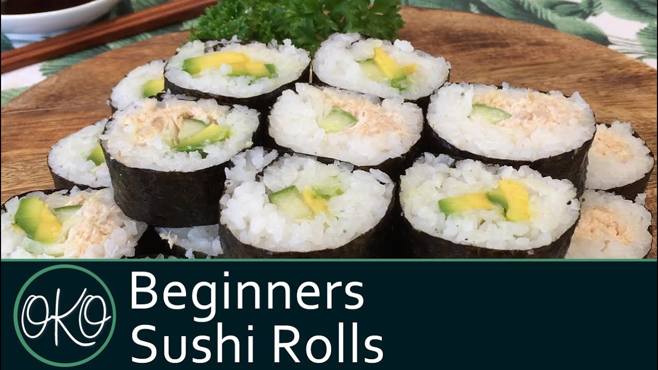 SUSHI ROLLS for beginners - we show you step by step how to make sushi ...