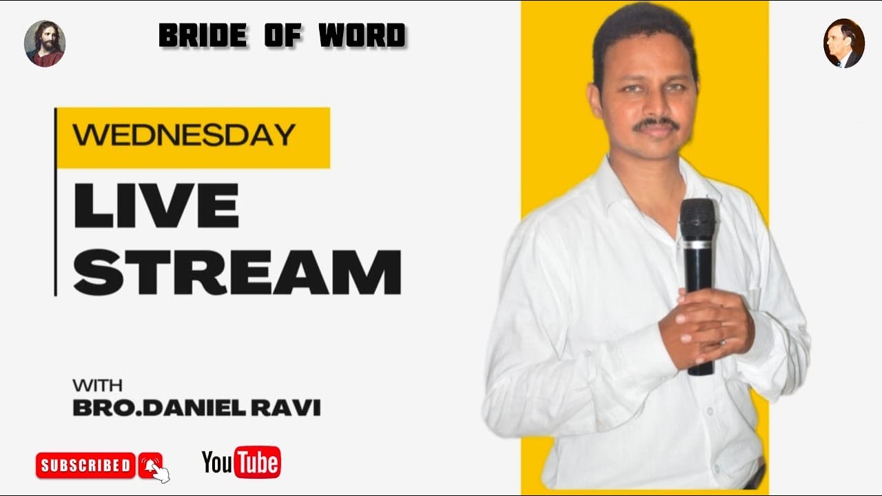 PS.Daniel ravi || bride of word live\|wednesday\ streaming ...