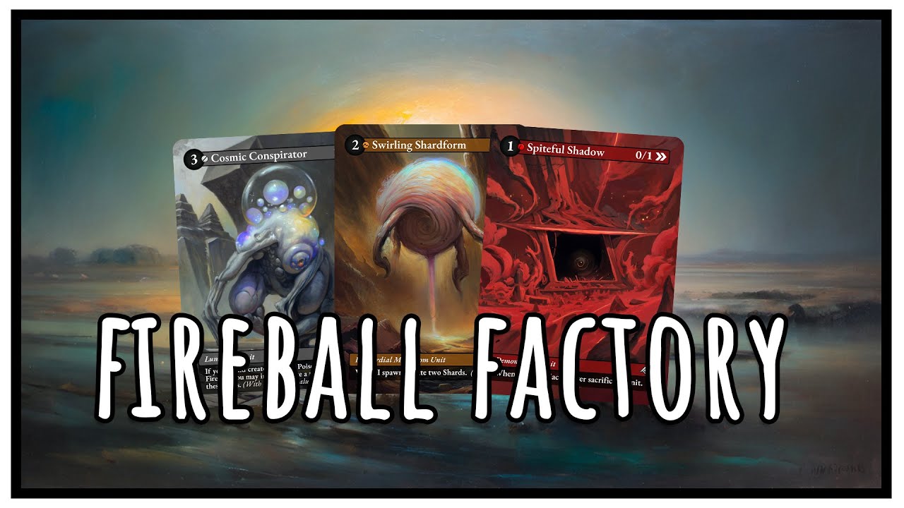 Fireball Factory | Algomancy Live Draft #1 (Tabletop Simulator) - YouTube