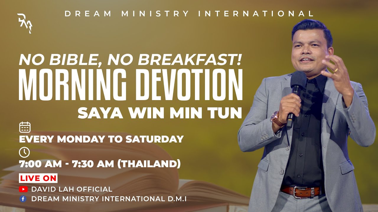 DMI Morning Devotion | 26 Mar 2024 - YouTube