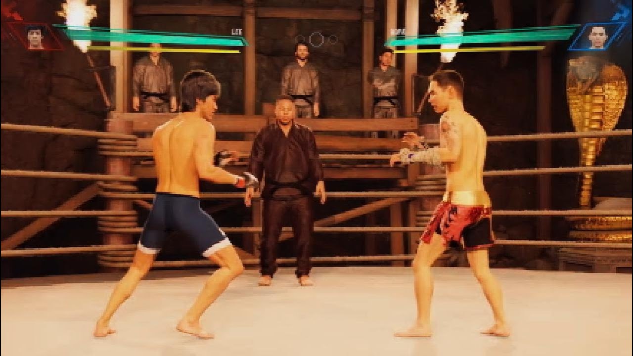 UFC 4 | Knockout Mode | Bruce Lee vs Ray Borg - YouTube