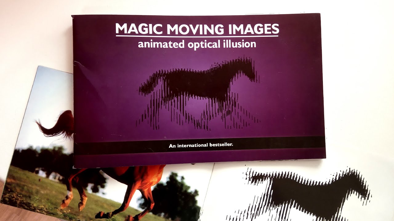 Magic moving images - animated optical illusion - YouTube