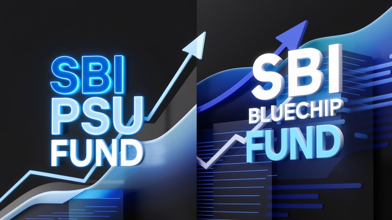 sbi psu fund vs sbi bluechip fund - YouTube