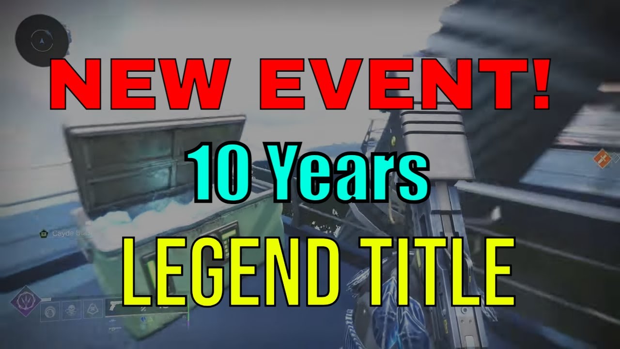 NEW EVENT GUIDE! - LEGEND TITLE VETERAN ARMOR DECENNIUM EMBLEM LOOT ...
