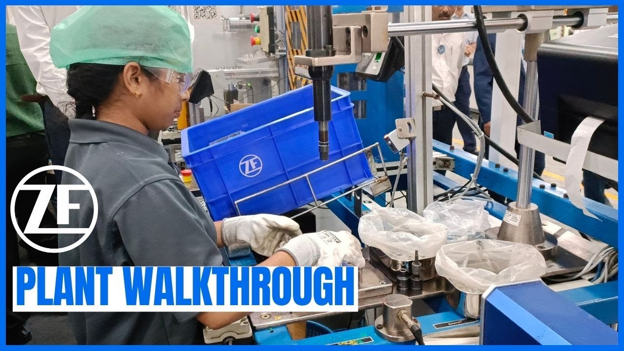 Explore ZF's newest manufacturing hub in Oragadam, Chennai! - YouTube