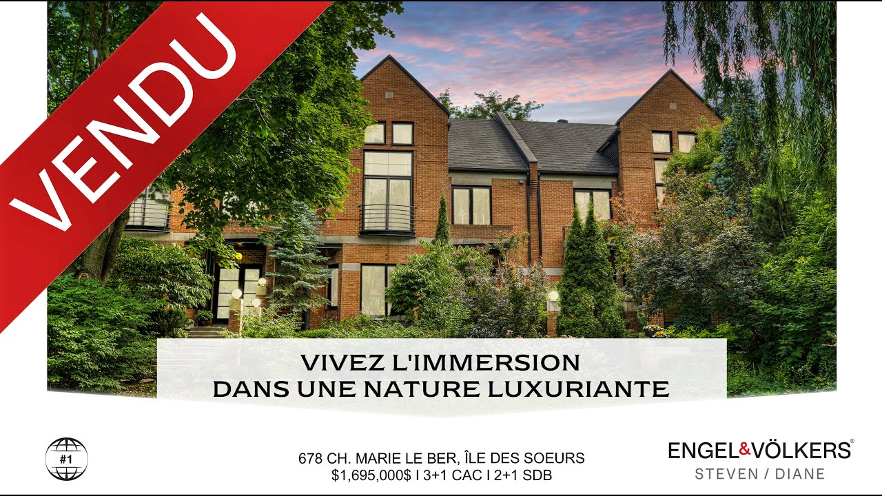 VENDU | SOLD | 678 Marie le Ber, Île des Soeurs - Steven Garcia / Diane ...