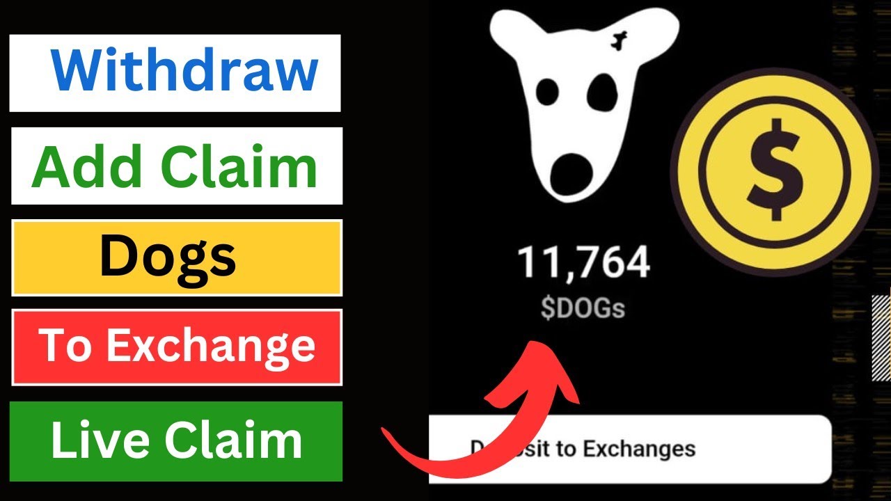 Dogs coins | Dogs Tokens claim | How to Transfer dogs coins to OKX ...