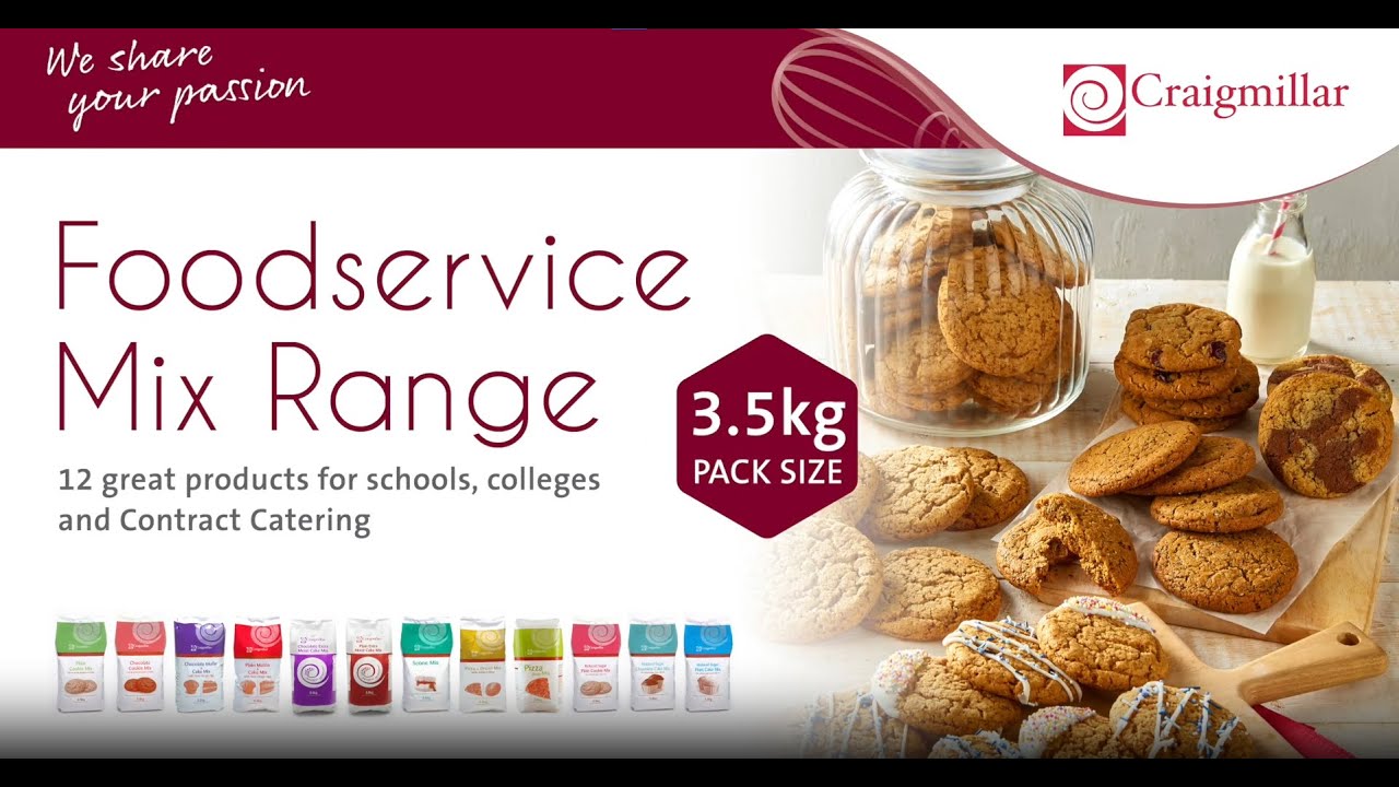 Craigmillar Food Service Range - YouTube