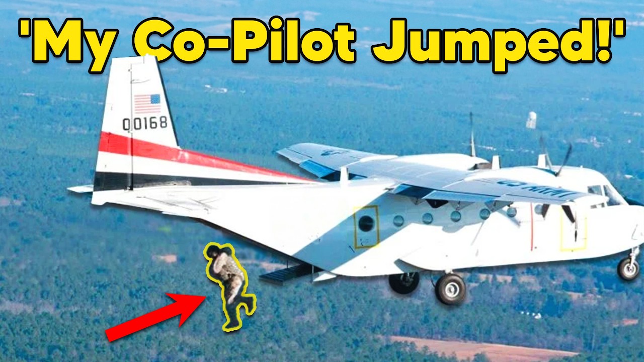 Co-Pilot Jumps Out Of Plane After Damaging It - YouTube