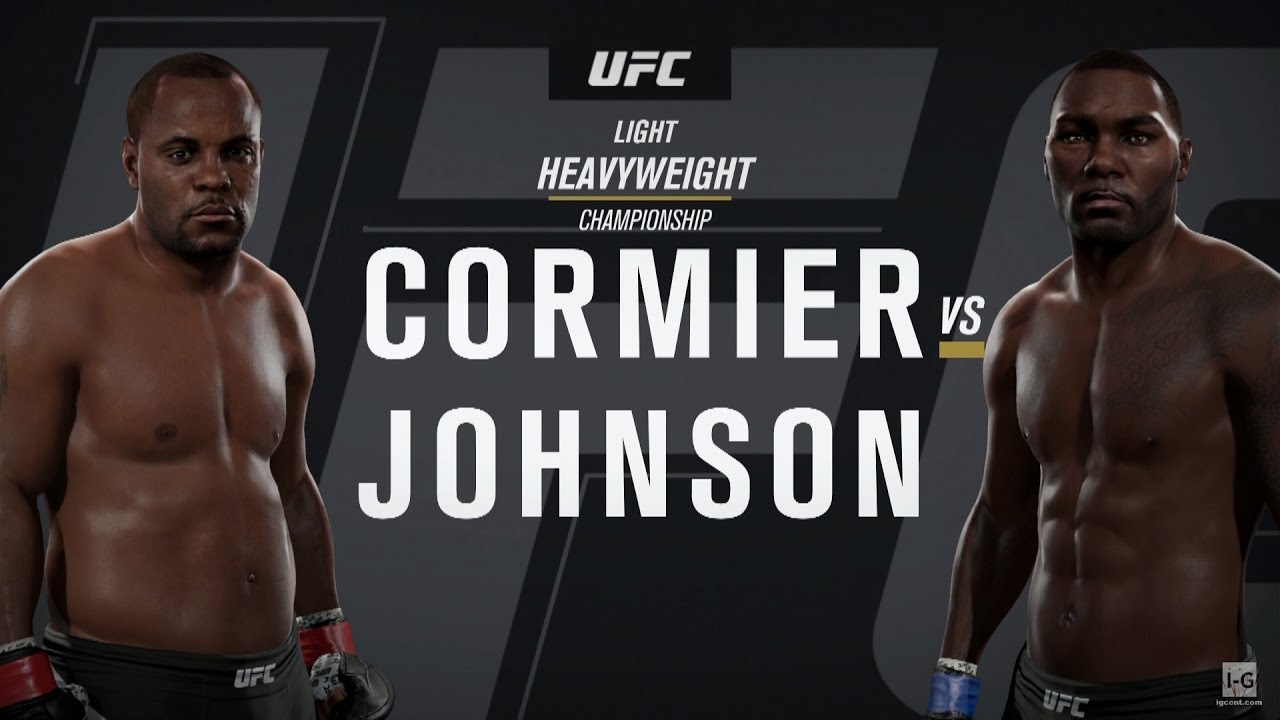 EA Sports UFC 2 - Daniel Cormier vs Anthony Johnson 2 UFC 210 Full ...