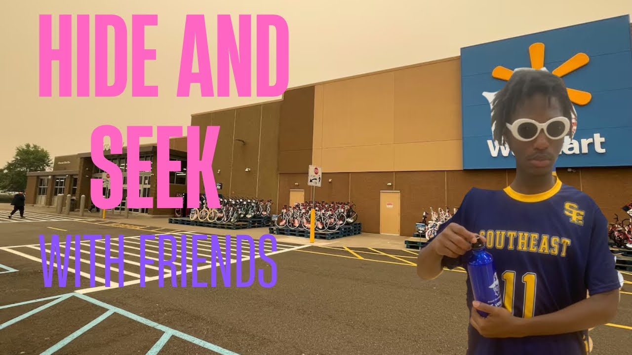 Hide and seek in Walmart ( I found my Man) - YouTube