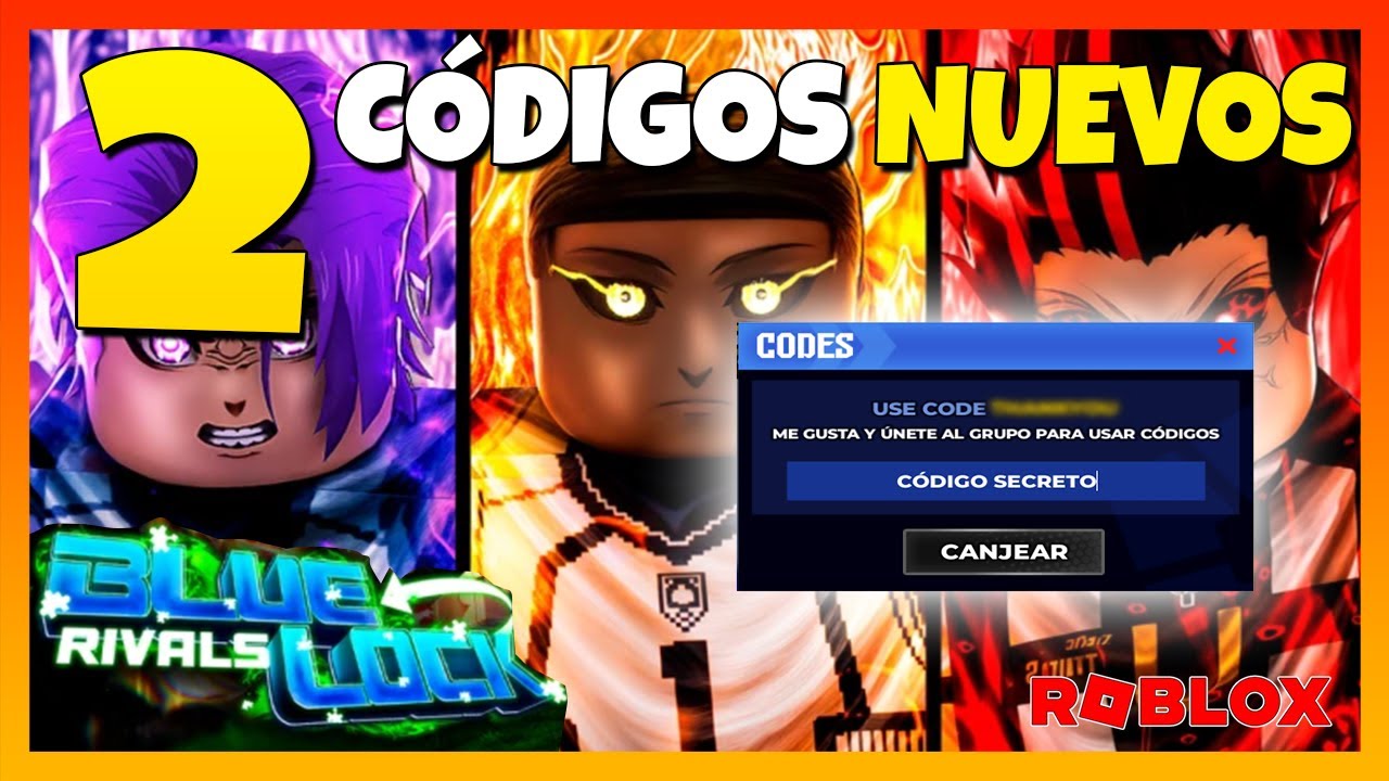 2 CÓDIGOS NUEVOS de ⚽ BLUE LOCK RIVALS ⚽ King Rework Update⚽ Roblox ...