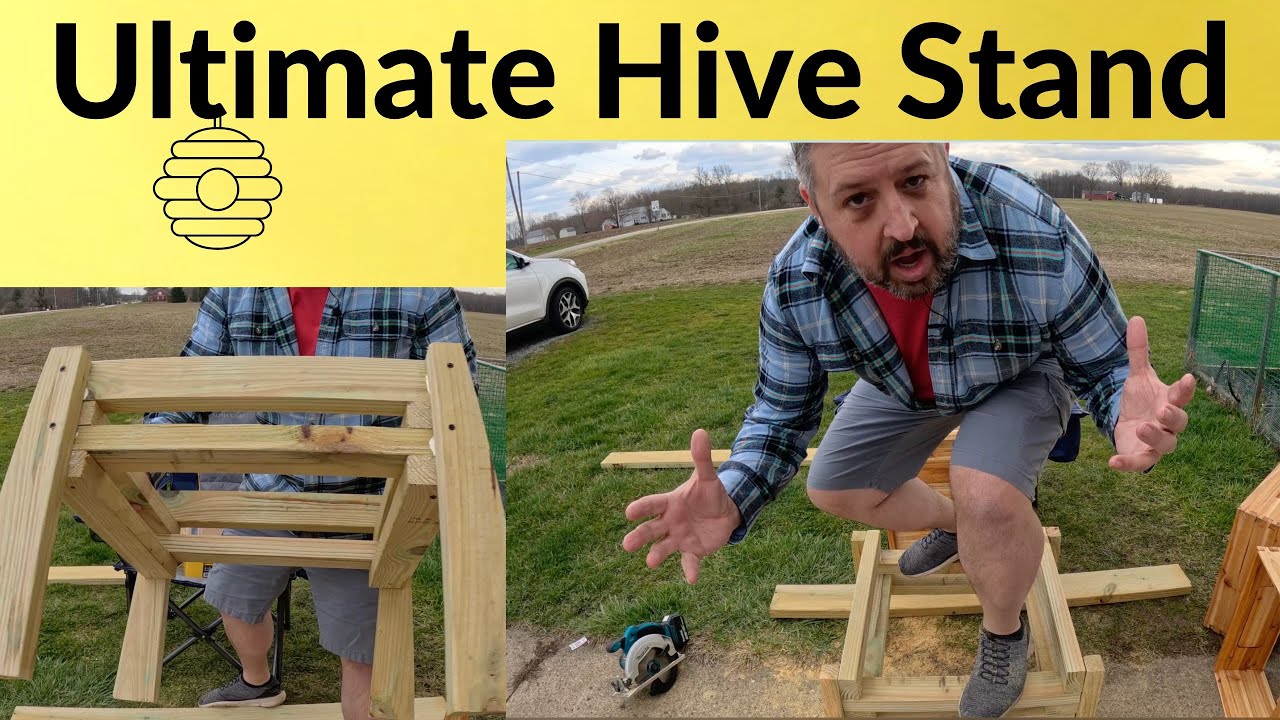 ULTIMATE Single Hive Stand Build ! - YouTube