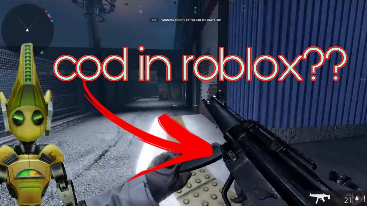 COD IN ROBLOX?? INSANE GRAPHICS?? - YouTube