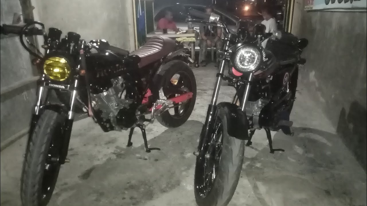 HONDA TMX 155 RESTORATION PART 1 cafe racer - YouTube